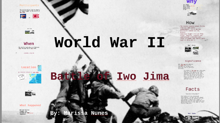 Battle of Iwo Jima by Marissa Nunes