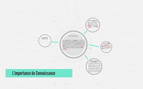 L'importance du Connaissance by Michael Adecer on Prezi