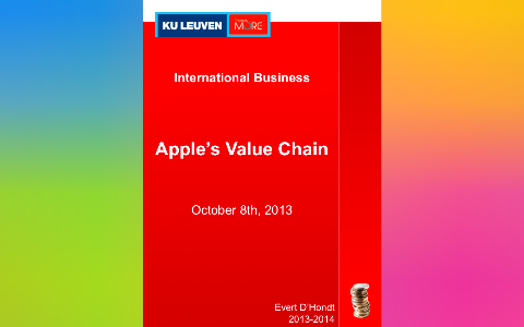 Apple's Value Chain by Evert D'Hondt on Prezi