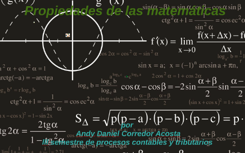 Propiedades de la matemática by andy corredor on Prezi