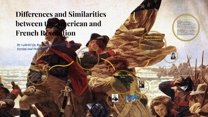 American & French Revolution: Similarities and Differences by Andrea ...