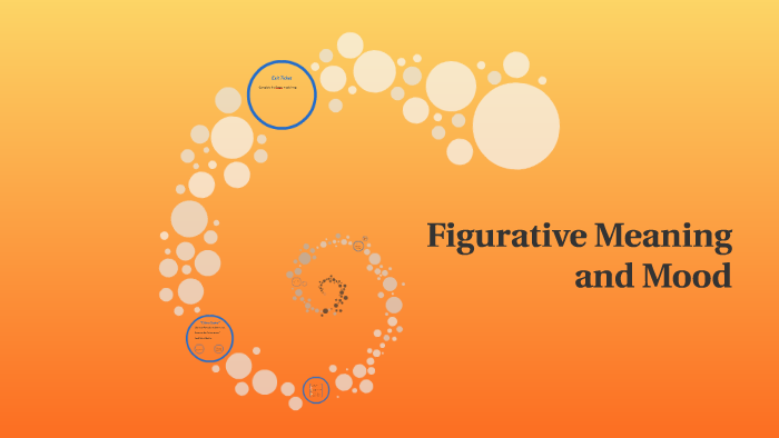 Figurative Meaning and Mood by