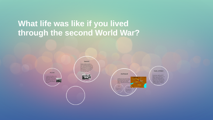 What life was like if you lived through the WW2? by muhammad iqbal on Prezi