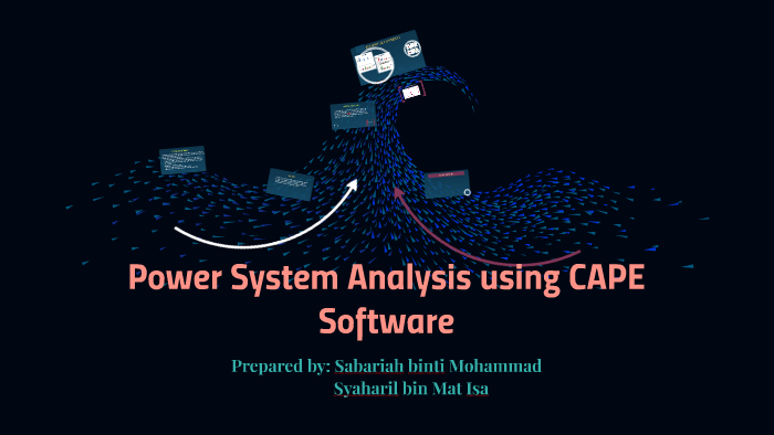 Power System Analysis using CAPE Software by SABARIAH MOHAMMAD on Prezi