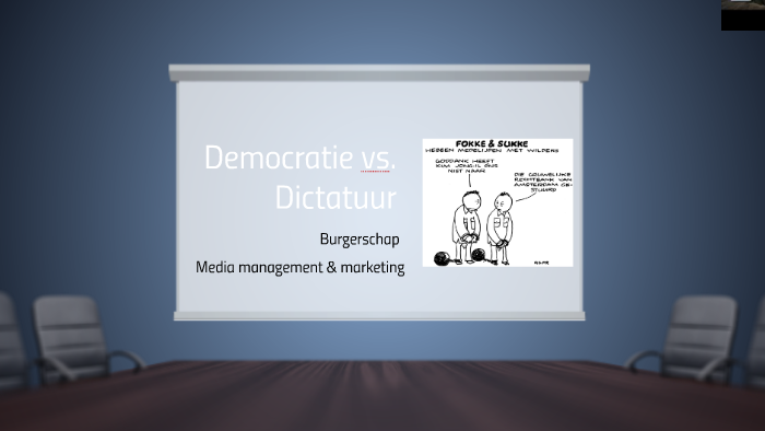 Democratie vs Dictatuur by Job Thé on Prezi