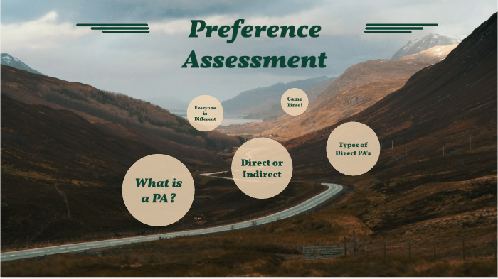 ABA 2 Training - Preference Assessment by Dale Littlewood on Prezi