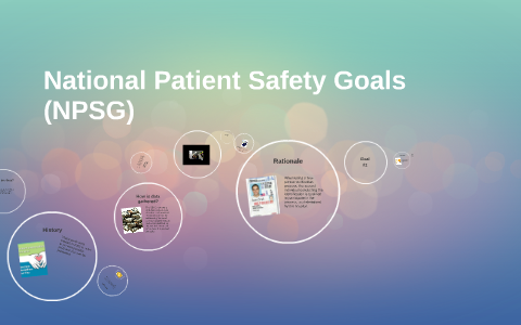 National Patient Safety Goals (NPSG) by Sidney Maddalena on Prezi