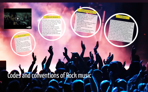 Codes and conventions of Rock music by Louise Cormack on Prezi