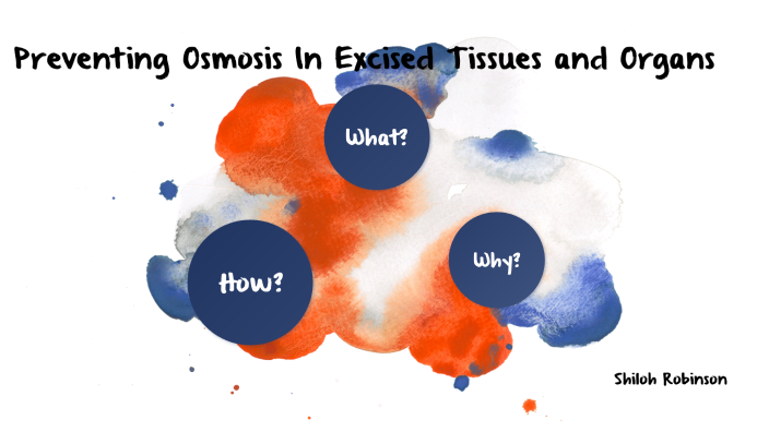 Peer Teaching Pg. 44- Preventing Osmosis In Excised Tissues And Organs ...
