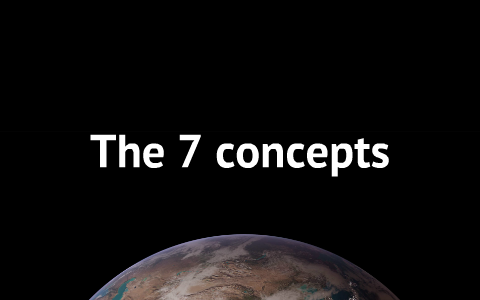 The 7 concepts of geography by gavin darwin on Prezi