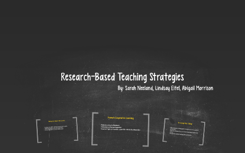Research-Based Teaching Strategies by Lindsay Eitel on Prezi