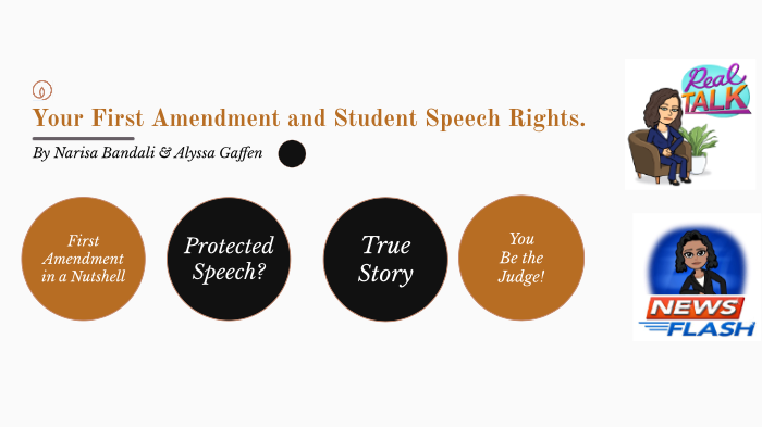 First Amendment and Student Speech by Narisa Bandali on Prezi