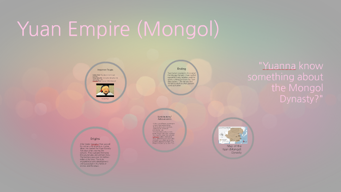 Yuan Dynasty (Mongol) by Hanna Lewis on Prezi
