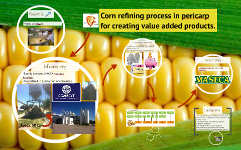 Corn refining process for creating value added products. by Karla ...