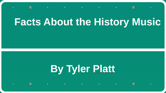 10 Facts About the History of Pop Music by Tyler Platt on Prezi