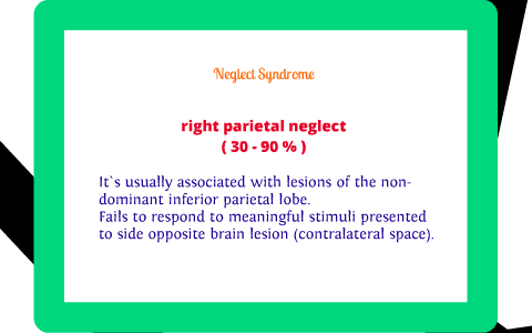 Parietal neglect by Merna Hasan on Prezi