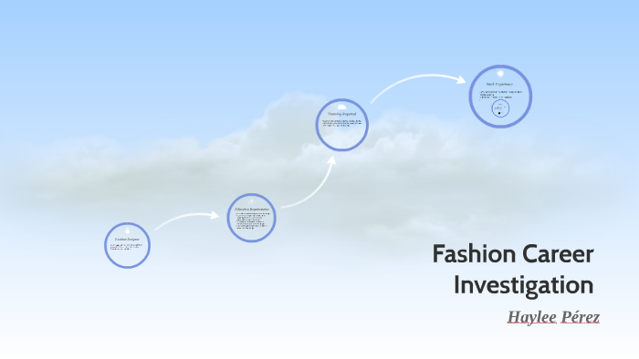 Fashion Career Investigation by Haylee Perez on Prezi