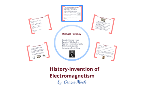 History-Invention of Electromagnetism by Gracie Mock on Prezi