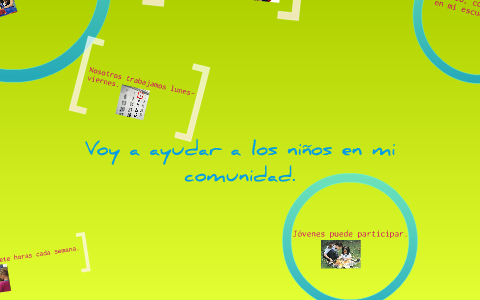 Voy a ayudar a los niños en mi comunidad. by Megan Moravec on Prezi