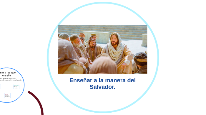 Enseñar a la manera del salvador. by Sara Mociños Caudillo on Prezi