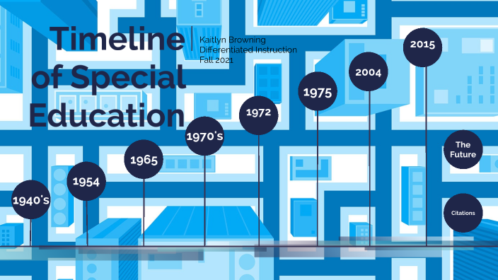 Timeline of Special Education by Kaitlyn Browning on Prezi