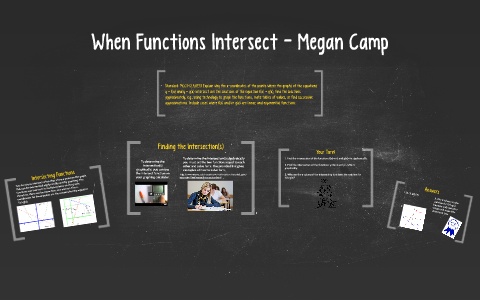 When Functions Intersect - Megan Camp by Megan Camp on Prezi