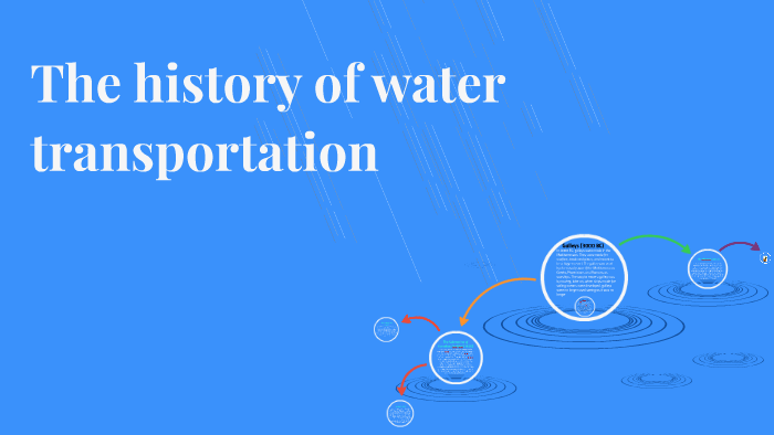 The history of water transportation by Veronica Leda on Prezi