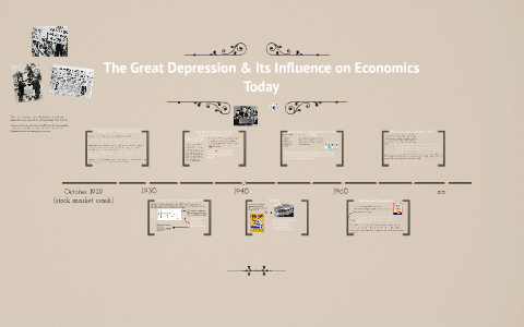 The Great Depression to Modern Day by on Prezi