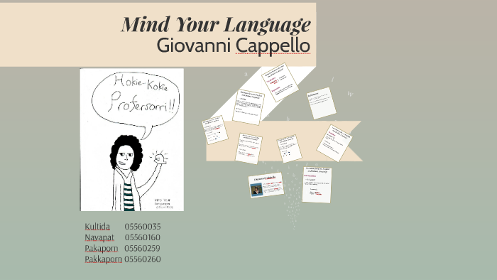 Mind Your Language by on Prezi