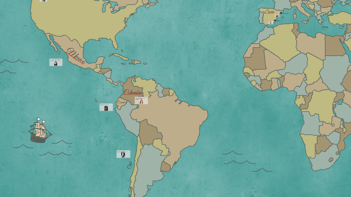 spanish map project by Emma Telford on Prezi