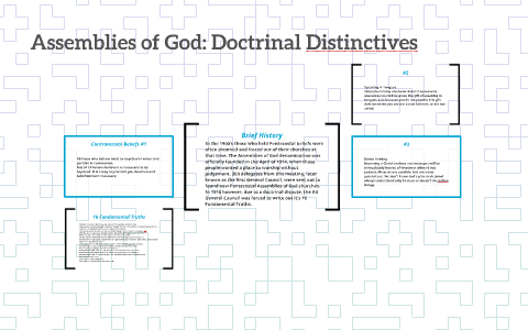 Assemblies of God: Doctrinal Distinctives by Aria Proctor on Prezi