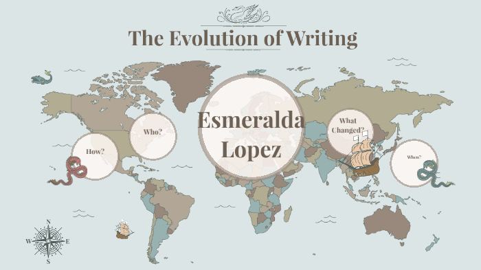 The Evolution of Writing by Esmeralda Lopez on Prezi