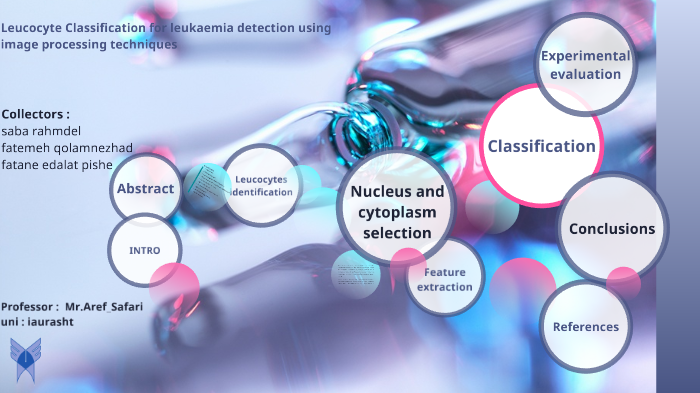 Leucocyte Classification For Leukaemia Detection Using Image Processing