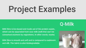 3 project examples of food-textiles by Pepijn Cohen on Prezi Design