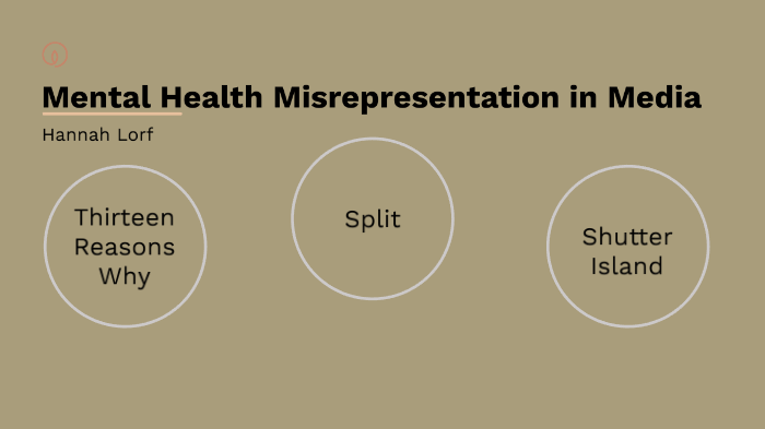 Mental Health Misrepresentation in Media by Hannah Lorf on Prezi