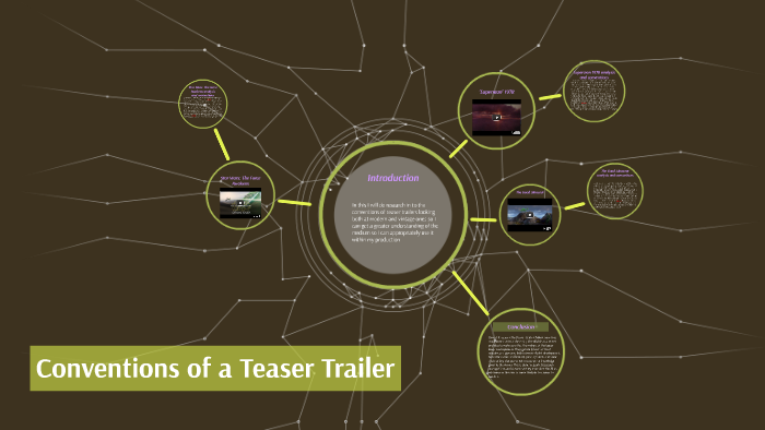 Conventions of a Teaser Trailer by Robert Henderson on Prezi