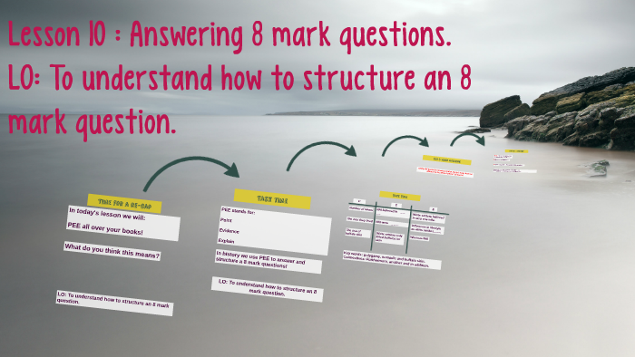 Lesson 10 : Answering 8 mark questions. by Mohamed Musa'ad on Prezi