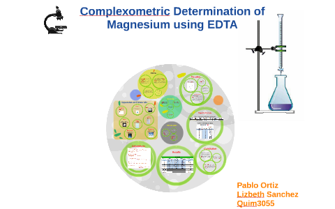 Complexometric Determination of Magnesium using EDTA by Pablo Ortiz on ...