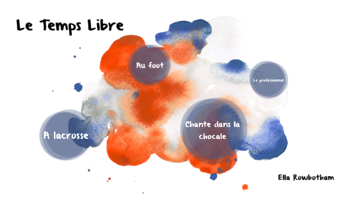 Le temps libre by Ella Rowbotham on Prezi