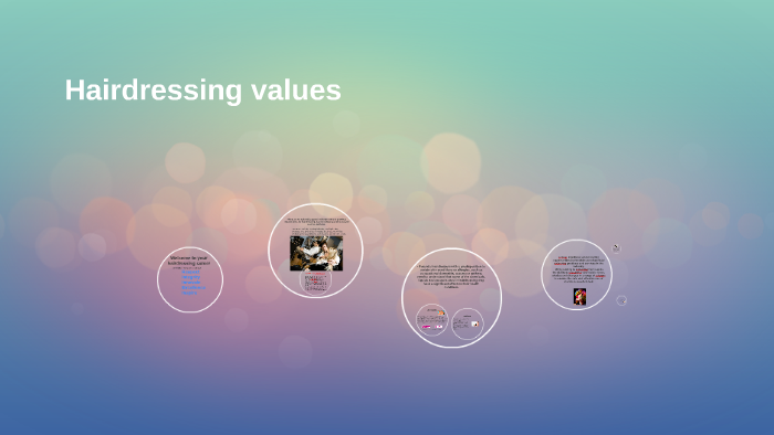 Hairdressing values by Sarah Grant on Prezi