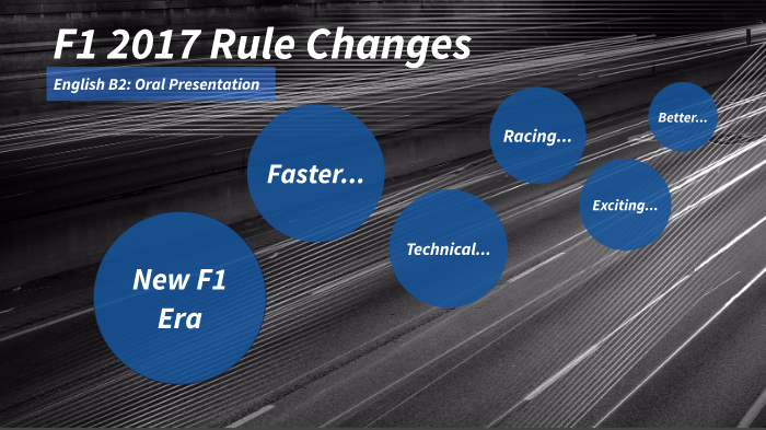 F1 Rule Changes by Juan Sánchez López on Prezi
