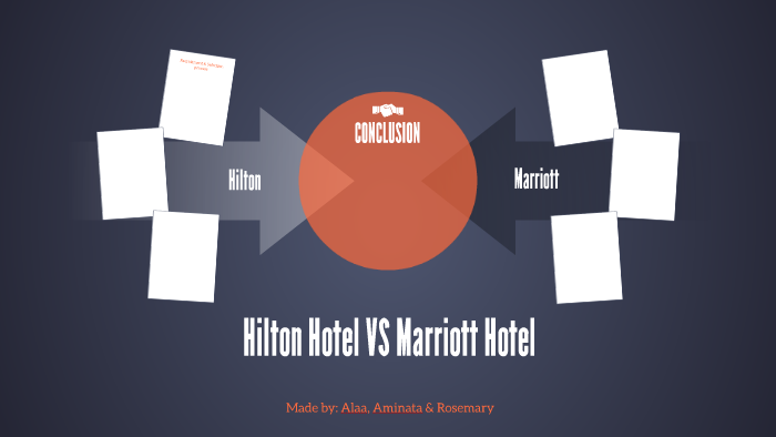 Hilton Hotel VS Marriott Hotel by Alaa Sharif on Prezi
