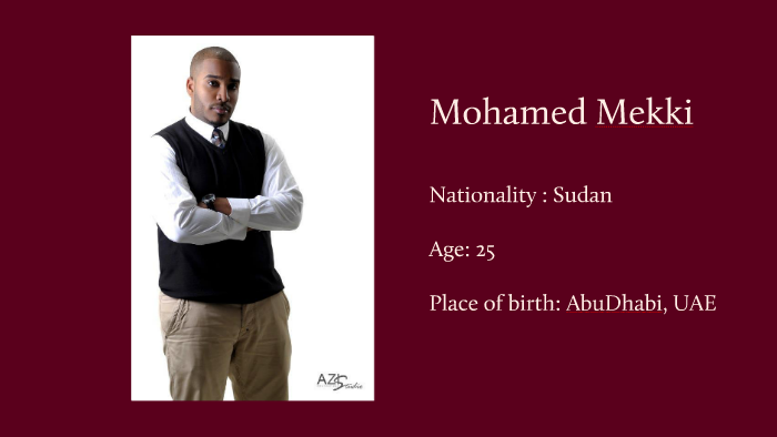 Mohamed Mekki - Introducing Myself by Mohamed Mekki on Prezi