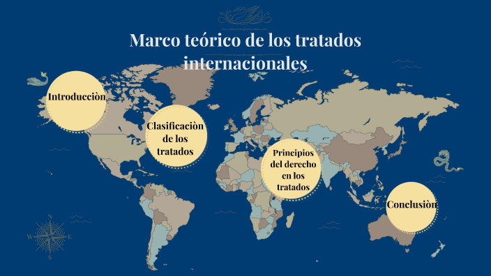 Marco teórico de los tratados internacionales by Lizbeth Ramírez on Prezi