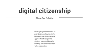 DIGITAL CITIZENSHIP INFOGRAPHIC by Ronald Glover on Prezi Design