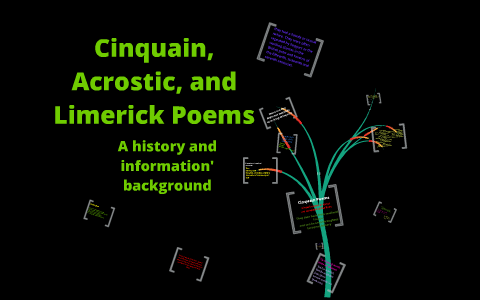 Acrostic, Cinquain, and Limerick by Nicholas Sumoski on Prezi