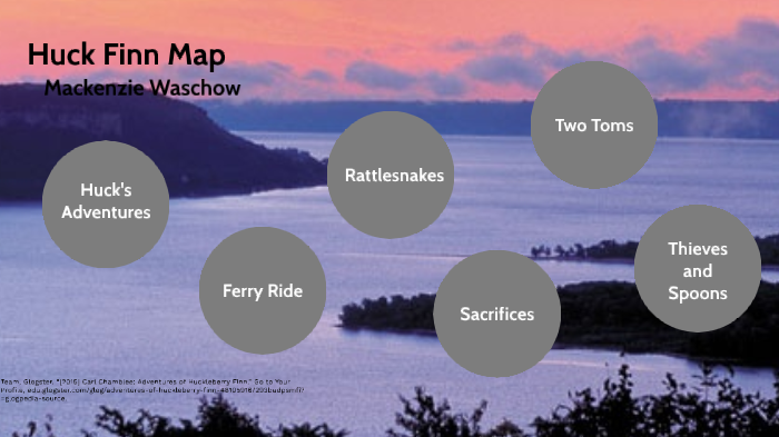 Huck Finn Map by mack w on Prezi