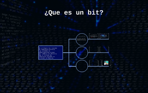 ¿Que es un bit? by luisa sanchez on Prezi