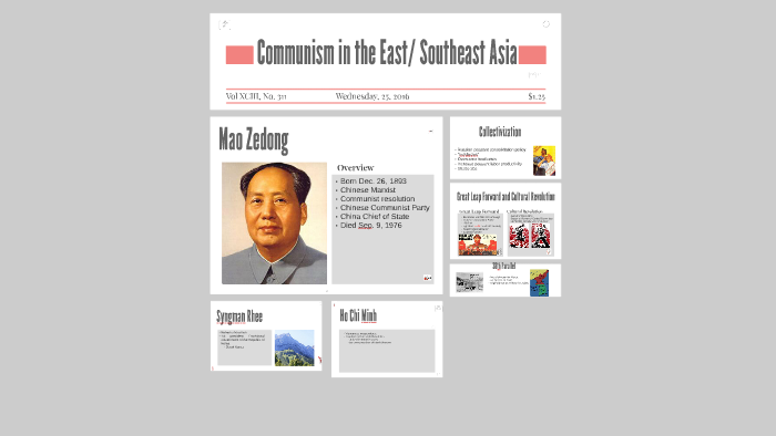 Communism in the East/ Southeast Asia by millie steen on Prezi