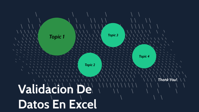 Validacion De Datos En Excel by Mario Godínez on Prezi